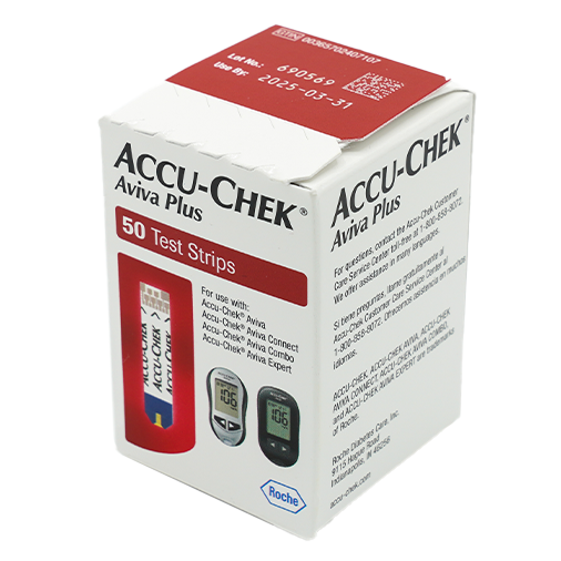 Accu-Chek Aviva Plus Test Strips 50 Count — Cashnowteststrips.com
