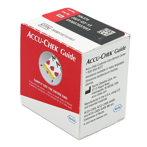 Accu-Chek Guide Test Strips 50 Count — Cashnowteststrips.com