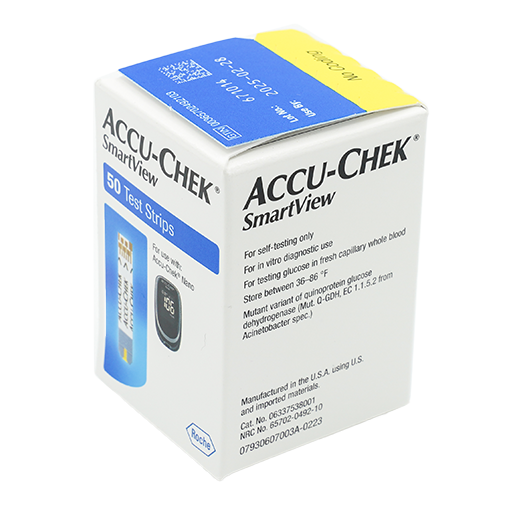 Accu-Chek SmartView Test Strips 50 Count — Cashnowteststrips.com